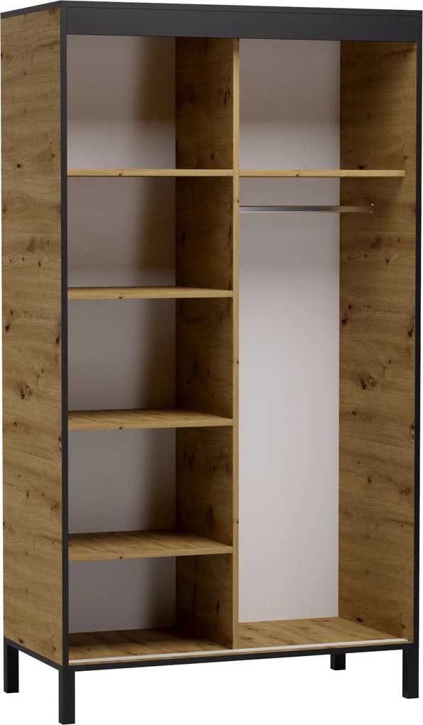 ADRK Furniture Posuvná skříň BRIG 120 SW-BRI-120-A