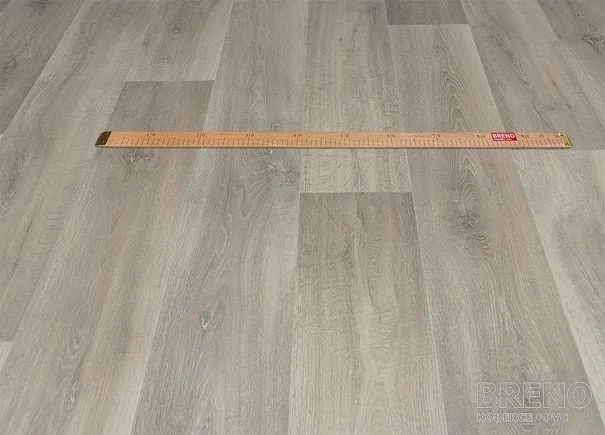 Breno PVC TRENTO Lime Oak 160L – světlejší šedobéžové dřevo, šíře 300 cm