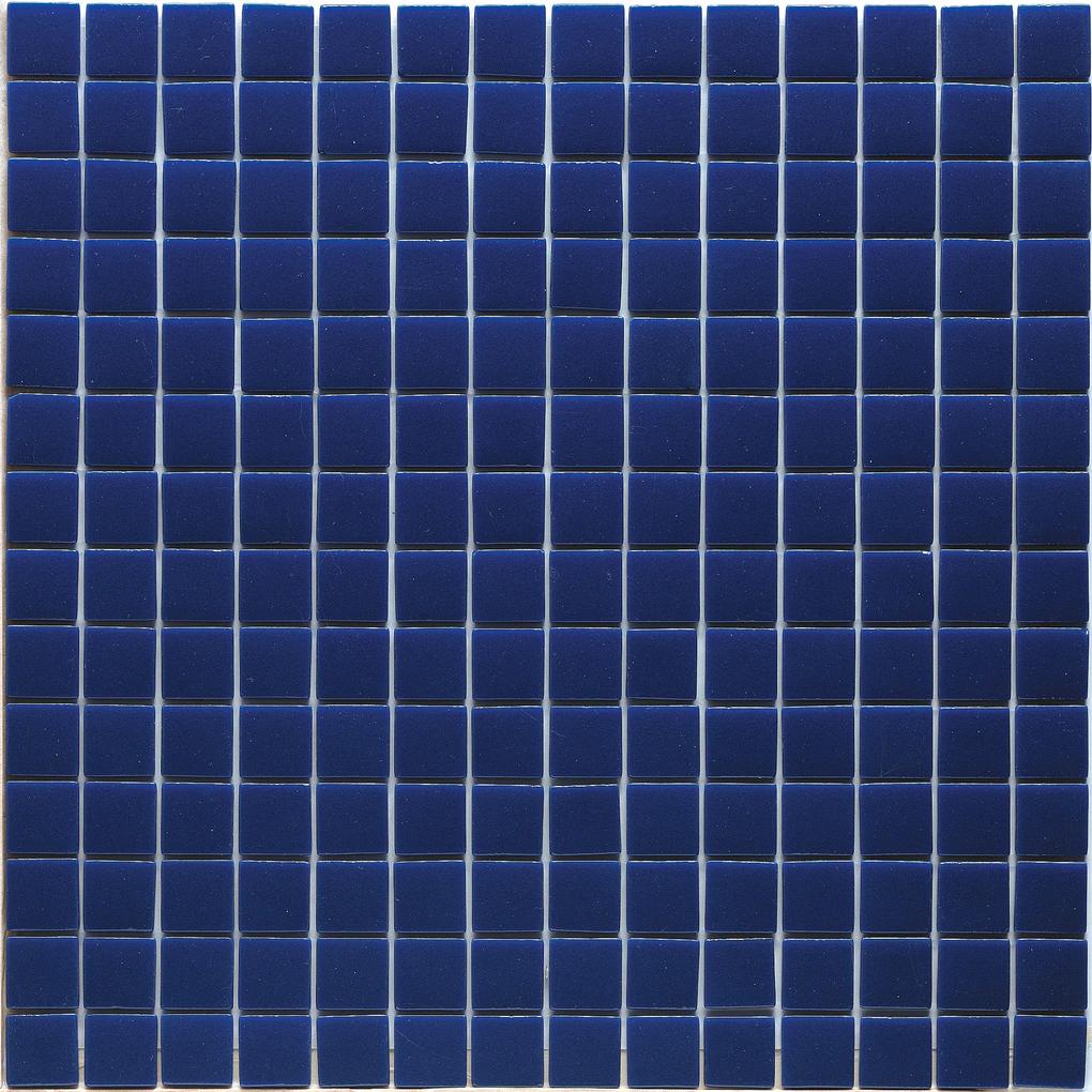Hisbalit Obklad mozaika skleněná modrá ASON 2,5x2,5 (33,3x33,3) cm - 25ASONLH