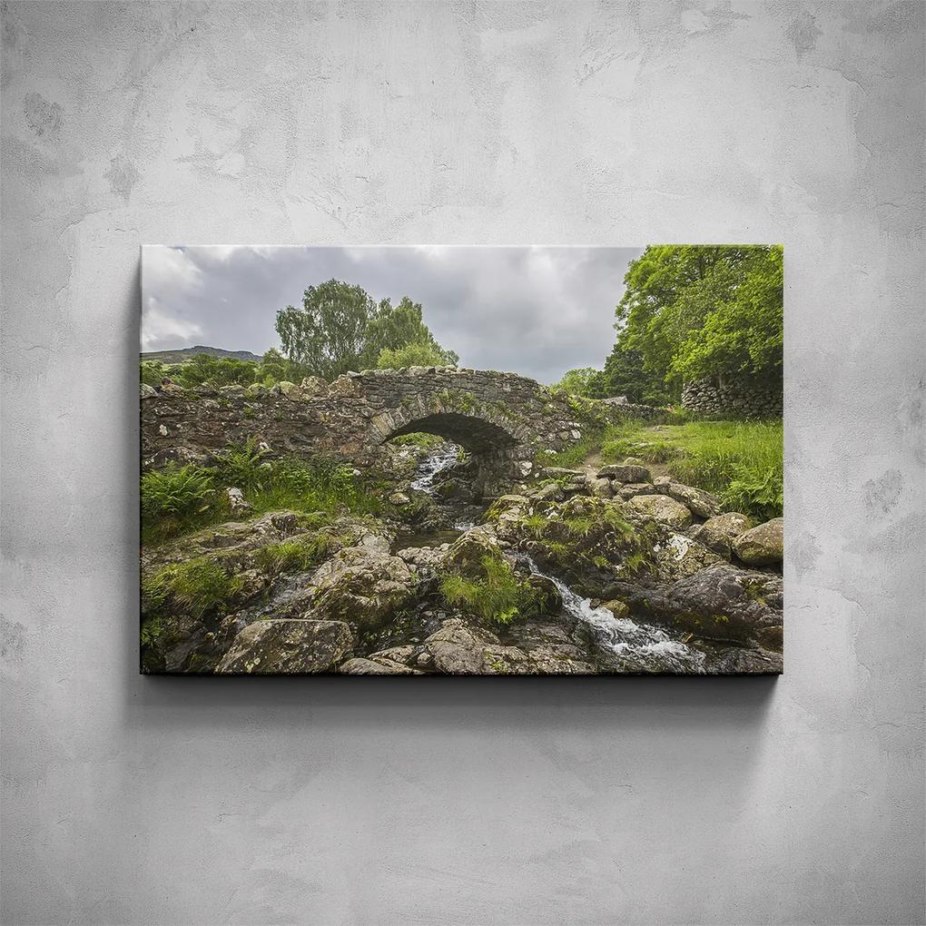 Obraz - Kamenný mostek - PopyDesign