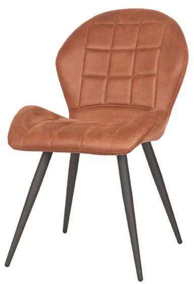 Jídelní židle Ermo II Cognac Micro