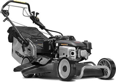Weibang WB 538 SCV BBCPRO Profi benzínová sekačka s pojezdem 53 cm, hřídelový pohon, tlakové mazání – Montáž a olej