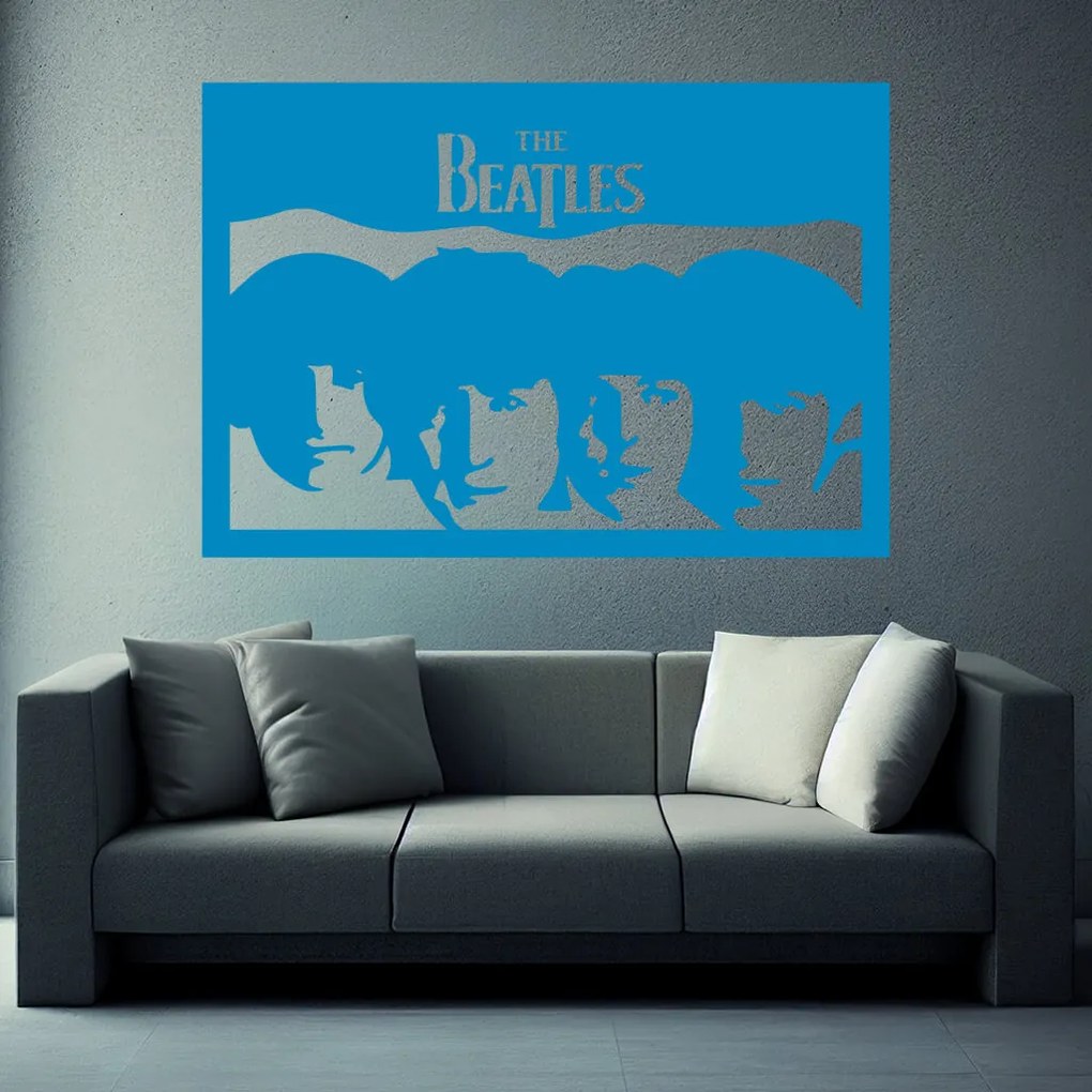 Živá Zeď Samolepka na zeď The Beatles Barva: černá