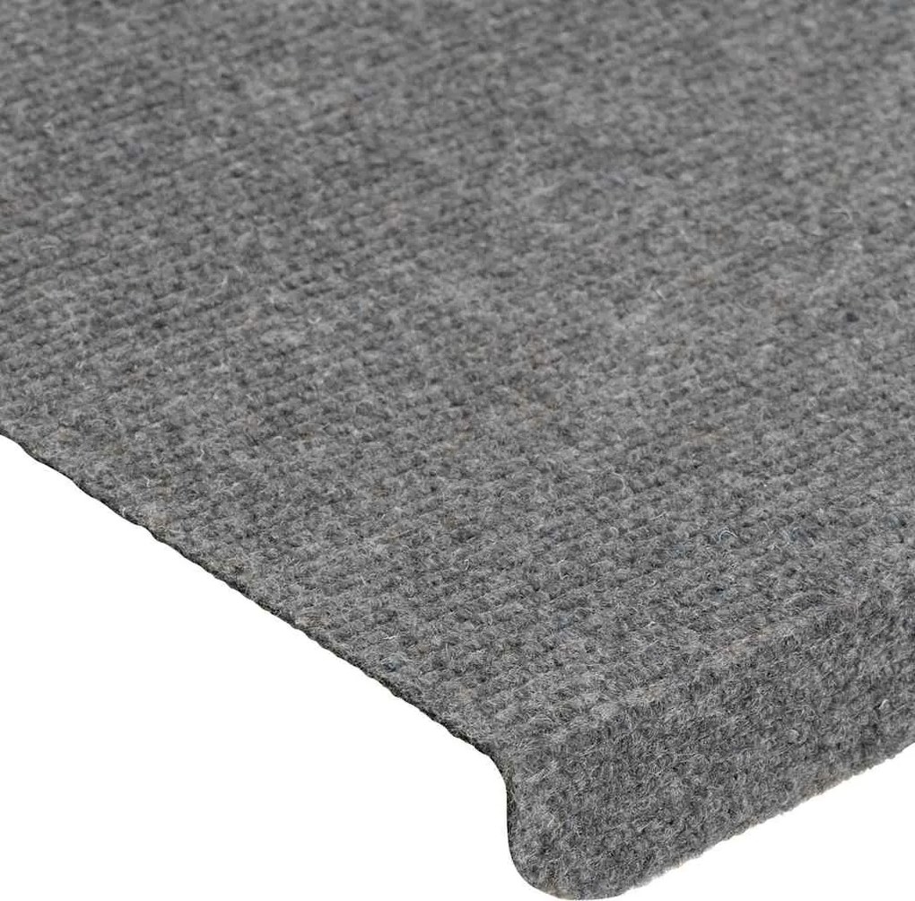 Samolepicí podložky na schody 30 ks šedé 65x24,5x3,5 cm 3365913