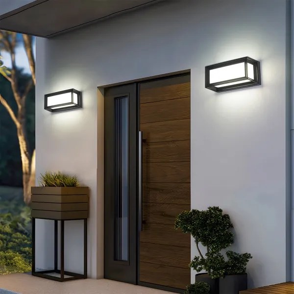 Brilagi - LED Venkovní nást. sv. PARKER LED/12W/230V 3000/4500/6000K černá IP44