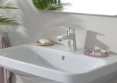 Hansgrohe Logis, páková umyvadlová baterie 70 s kovovou odtokovou soupravou s táhlem, chromová, HAN-71170000
