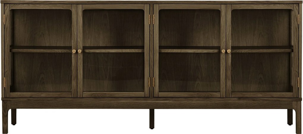 House Nordic Komoda ZAMORA tmavě hnědá 180×40 cm 3150400