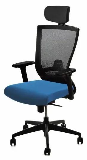 DELSO Kancelářská židle PRON s opěrákem Barva potahu: světle modrá