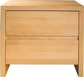 Casarredo - Komfort nábytek Noční stolek NS-115 masiv | barva: moření lausane