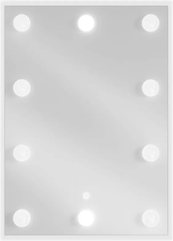 Mexen Dona koupelnové zrcadlo s podsvícením 50 x 70 cm, LED 6000K, proti zamlžení - 9818-050-070-611-00