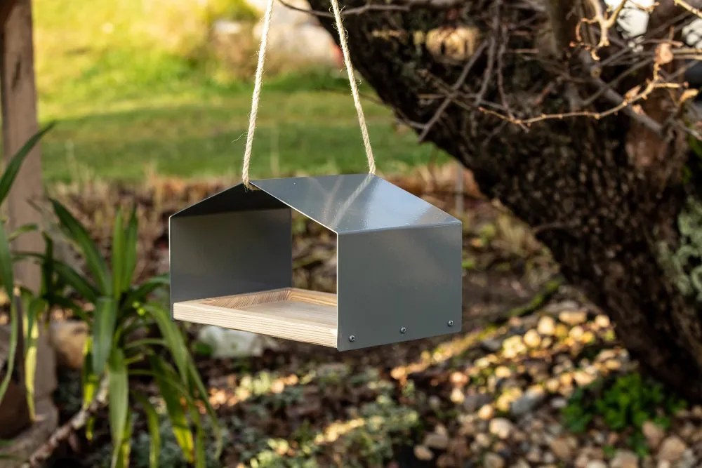 Krmítko pro ptáky - MALÉ ✔ Corten