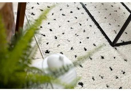 Dywany Luszczow Kusový koberec BERBER SYLA B752 krémový s tečkami Rozměr koberce: 180 x 270 cm
