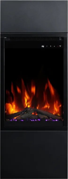Elektrický krb Aflamo Milos 40 Black