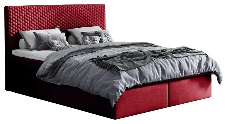 Kontinentální postel Malwa, Rozměr postele: 180 x 200 cm, Barva:: Velluto 7