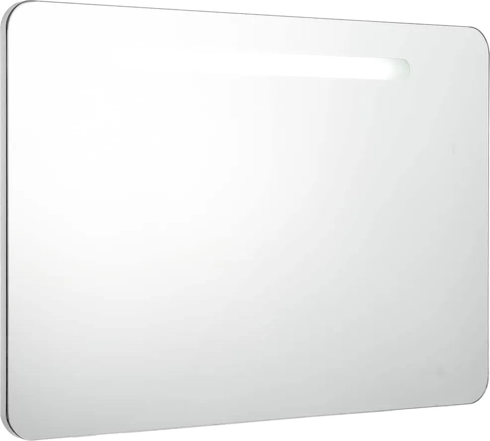 LED koupelnová skříňka se zrcadlem 80 x 9,5 x 55 cm 285120