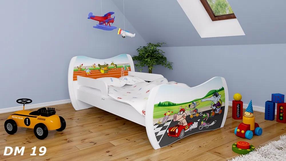 Dětská postel Dream vzor 19 180x90 cm