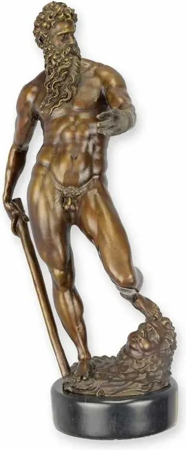 Bronzová socha Neptun podle Giambologni