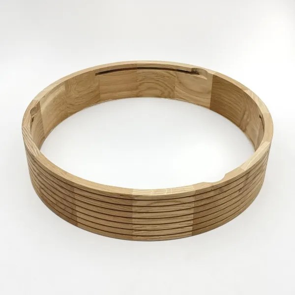 Brilagi - LED Stropní svítidlo CARVALHO MODERN 2xE27/60W/230V pr. 37,5 cm dub