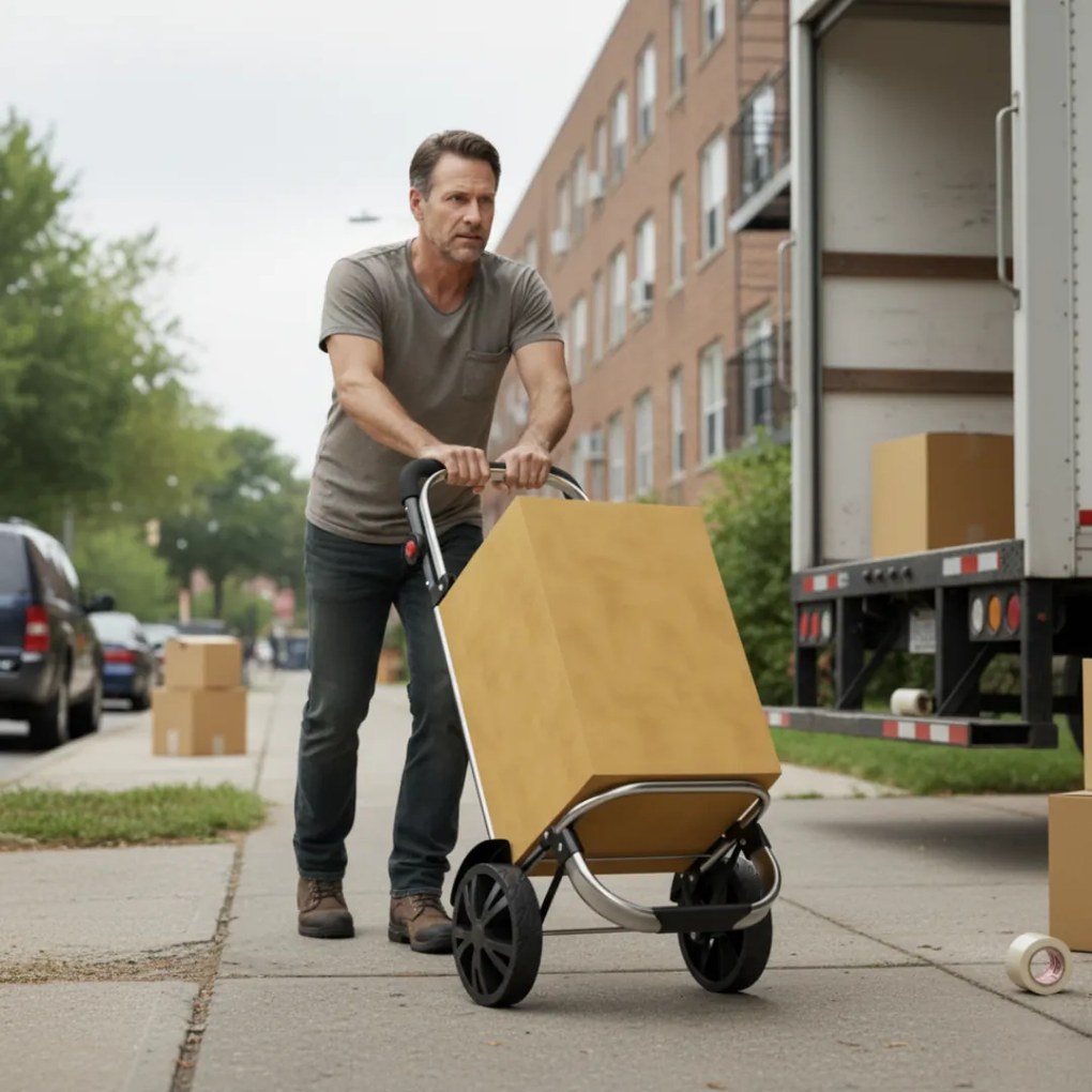 Nákupní taška na kolečkách EASY, 50l, modrá Jurhan