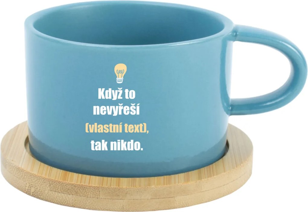 Personalizovaný keramický hrníček "MAKRONKA" - když to nezvládne … tak nikdo
