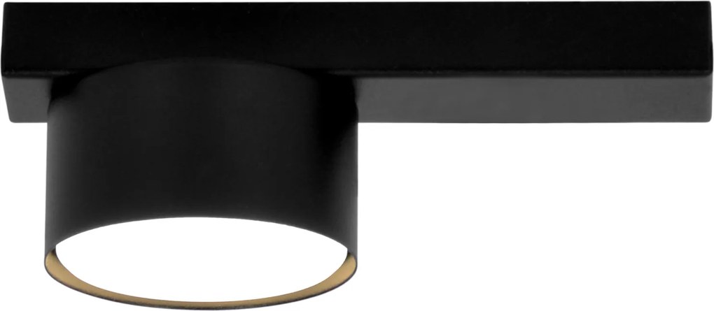 KAJA Moderní stropní svítidlo CRUZ K-5530 1×GX53/černá barva/18 cm
