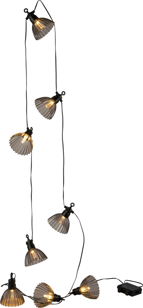 Livarno home Světelný LED řetěz (černá)