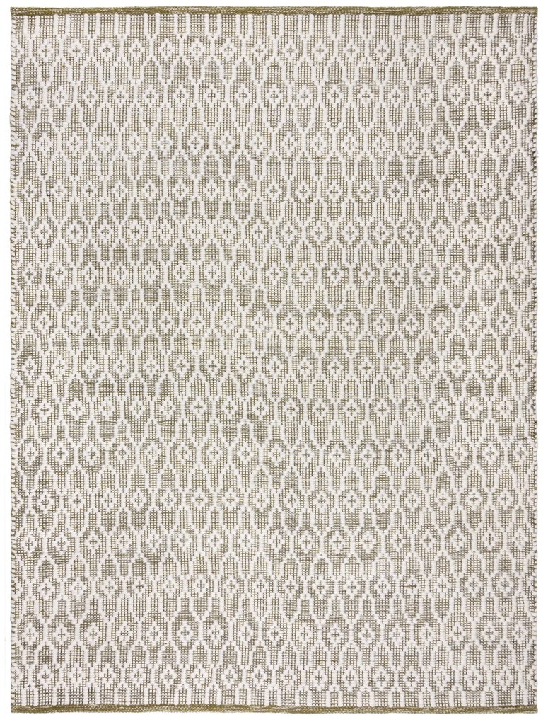Flair Rugs, Ručně tkaný kusový koberec Nur Wool Dream Green, 80x150, zelená, ložnice