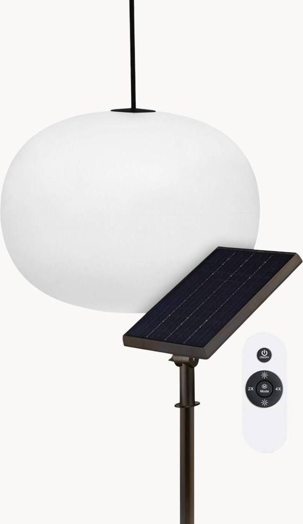 Stmívatelné solární závěsné LED svítidlo's časovačem Glowing Elegance