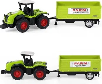 RAPPA Traktor/kombajn kovový s vlečkou / od 3 let