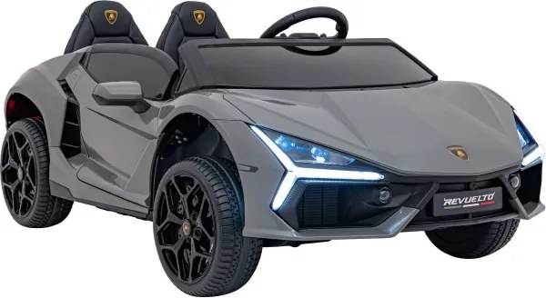 Elektrické autíčko Lamborghini Revuelto XL šedé