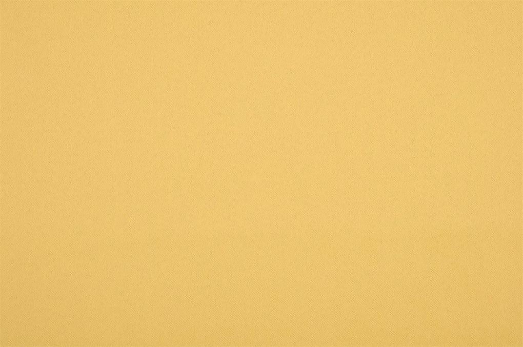 Dekorační závěs s řasící páskou zatemňující HAVANA - BLACKOUT 135x250 cm mustard/hořčicová (cena za 1 kus) MyBestHome