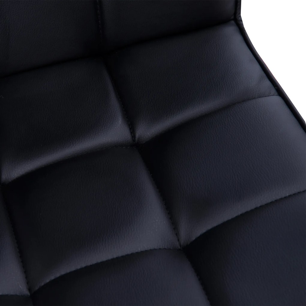 Ergonomická kancelářská židle HOMCOM výškově nastavitelná 46-61 cm s područkami, ideální pro kancelář a domácí kancelář