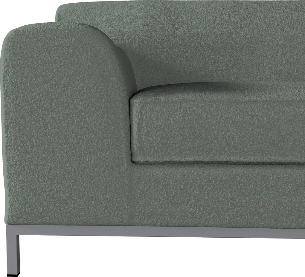 Potah na pohovku IKEA  Kramfors 3-místná barva zelená látka pletený vzor