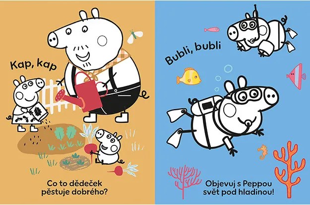 Jiri Models Omalovánky se svítícím tetováním Prasátko Peppa