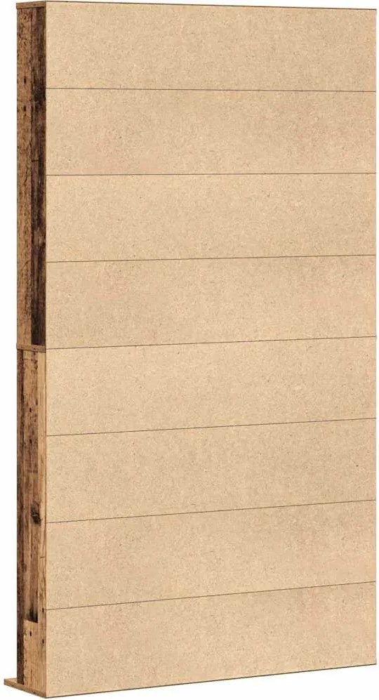 CD skříň Staré dřevo 101 x 23 x 177,5 cm Kompozitní dřevo 3329340