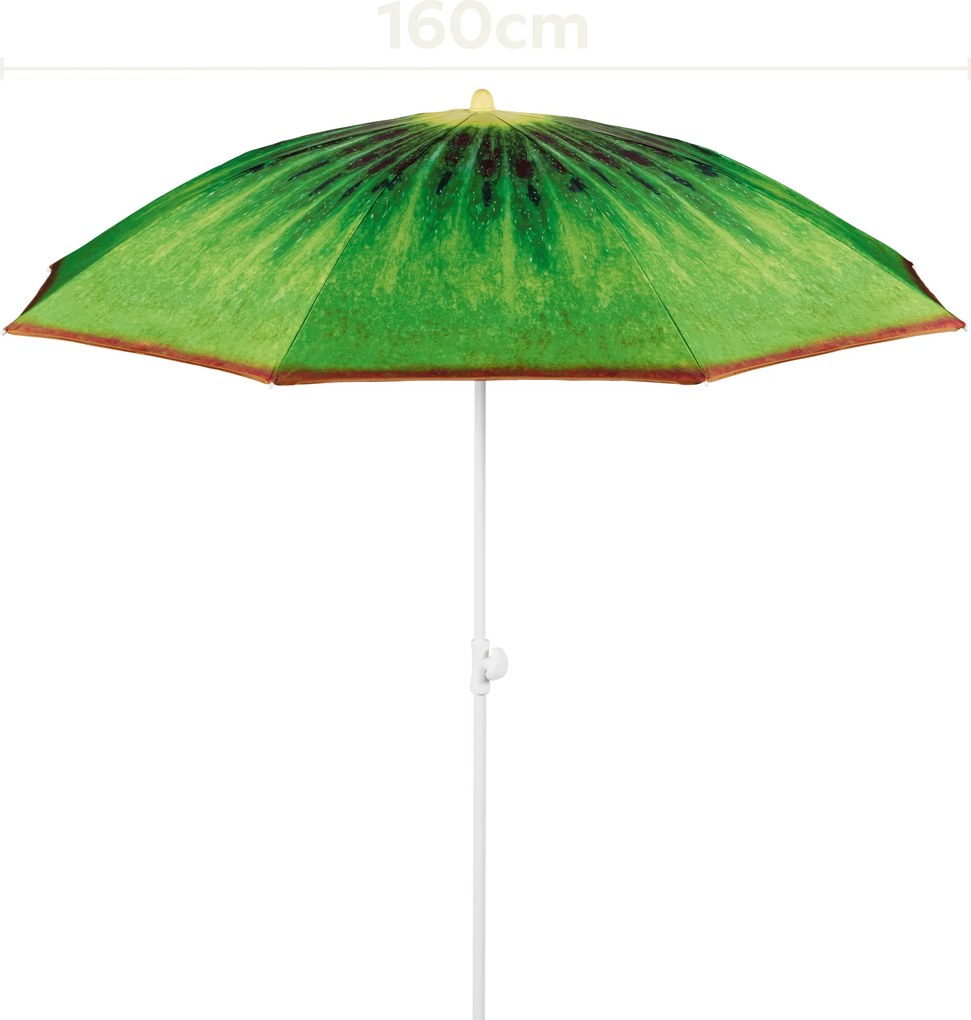 Livarno® Slunečník, Ø 160 cm (kiwi)