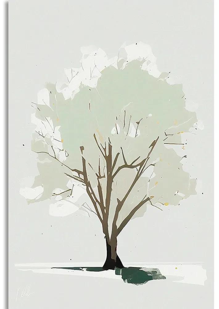 Obraz strom s nádechem minimalismu - 60x90