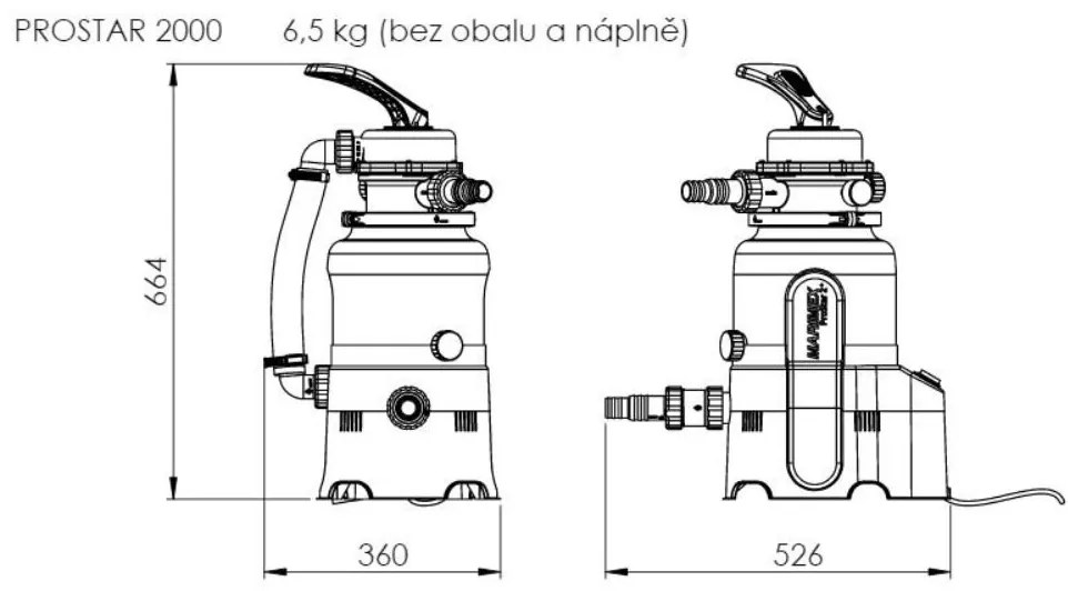 Písková filtrace ProStar 2000