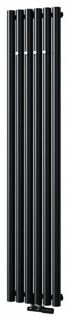 Isan Akros koupelnový radiátor S HÁČKY 1800/590 SP DAKH18000590 Barva ISAN: Lávový popel - struktura S33 (27)