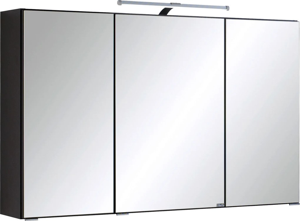 XXXLutz ZRCADLOVÁ SKŘÍŇKA, barvy grafitu, 100/64/20 cm Held - Online Only koupelnové skříňky - 000307002427