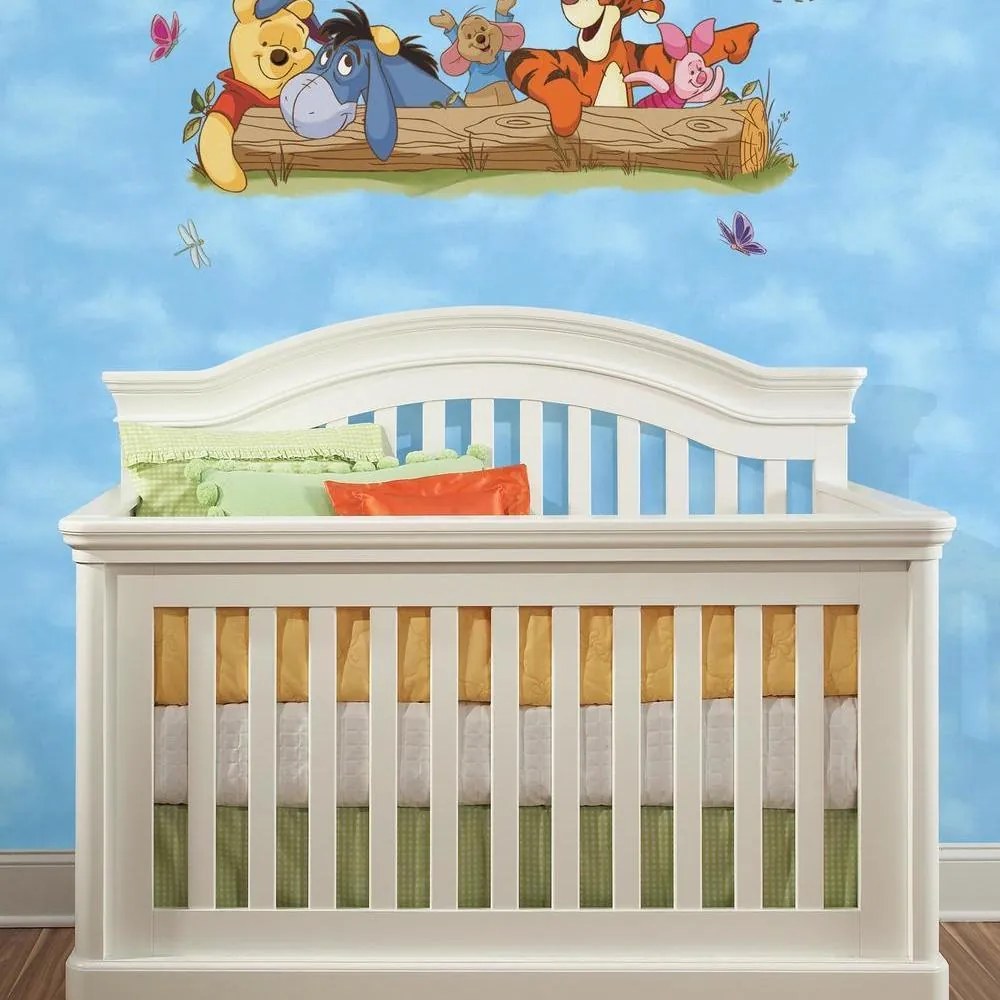 York Wallcoverings Samolepky na stěnu s Disney motivem MEDVÍDEK PÚ a kamarádi