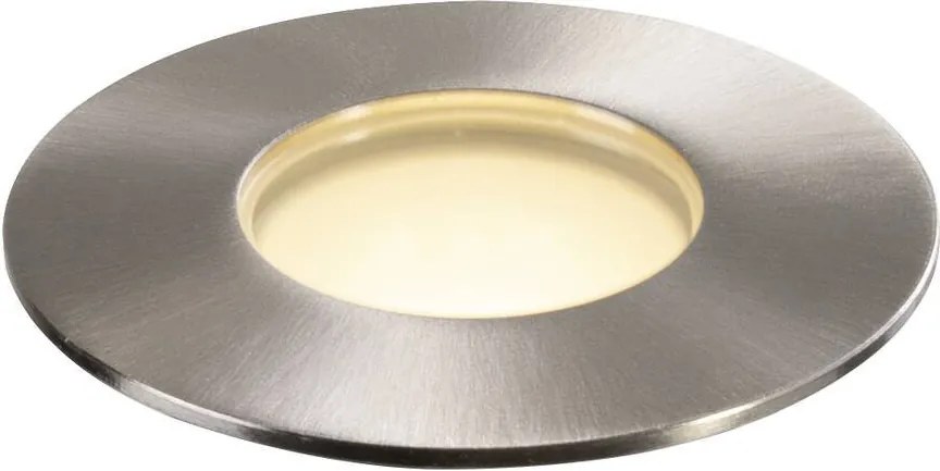 LA 1008842 TRAIL-LITE® 60 samostatné svítidlo do země, 3000 K, IP67, kulaté, nerezová ocel / hliník - BIG WHITE (SLV)