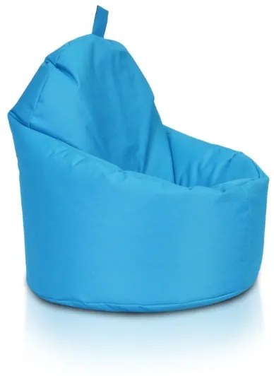 Sedací vak Yoko ekokůže / polyester TiaHome - Žltá