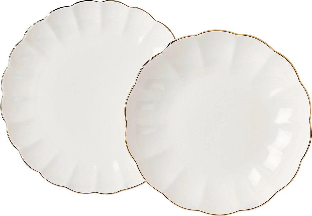 XXXLutz JÍDELNÍ SOUPRAVA porcelán keramika Novel - Kolekce nádobí - 0050770122