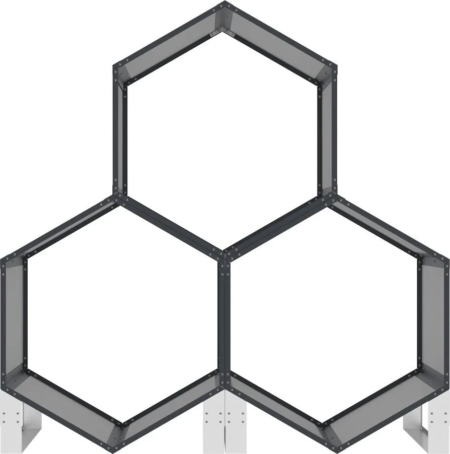 ROJA Držáky k dřevníku ÚL - 2 ks