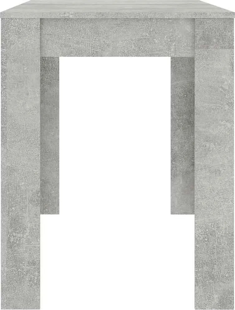 vidaXL Jídelní stůl 120 x 60 x 76 cm kompozitní dřevo [800432] Barva: šedá sonoma