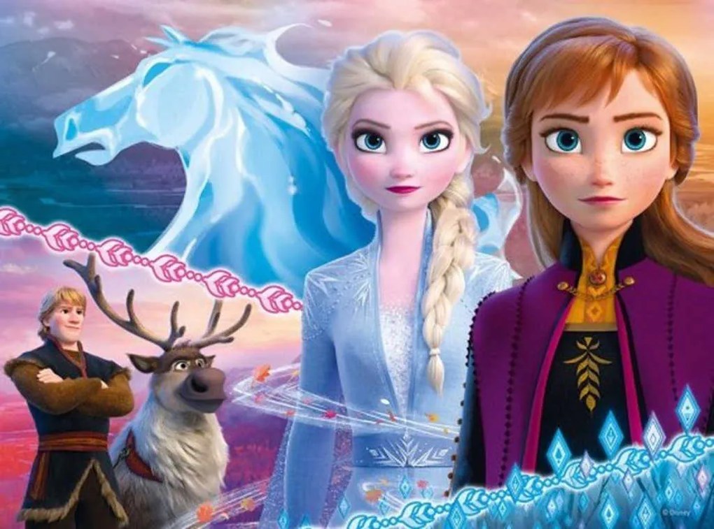 TREFL Puzzle Ledové Království 2 (Frozen) I. 27x20cm 30 dílků skládačka v krabici tr18253