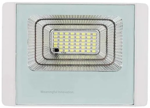 LED Venkovní solární reflektor LED/12W/3,2V IP65 6400K + DO