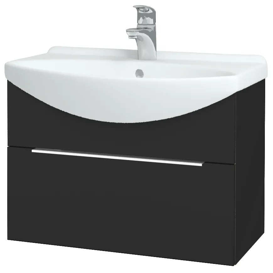 Dřevojas Koupelnová skříň TAKE IT SZZ 65 Varianta: D01 Beton / Úchytka T02 / D01 Beton