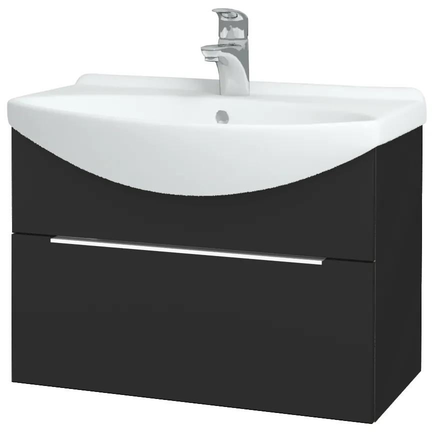 Dřevojas Koupelnová skříň TAKE IT SZZ 65 Varianta: N01 Bílá lesk / Úchytka T04 / D20 Galaxy